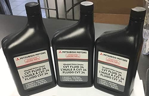 Genuine Mitsubishi OE CVT Transmission J4 Fluid 3 Quarts. MZ320185 ...