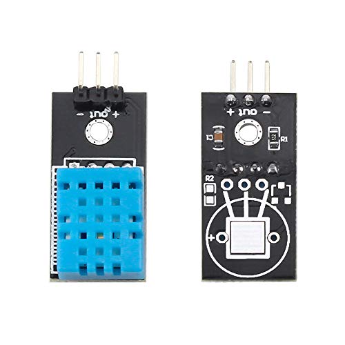 KeeYees 5pcs DHT11 Temperature Humidity Sensor Module Digital Single Bus 3.3V-5V with Jumper ...