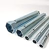 Metric Box Spanner Wrench Tubular Torque Bar Socket 34mm-40m Extra Long ...