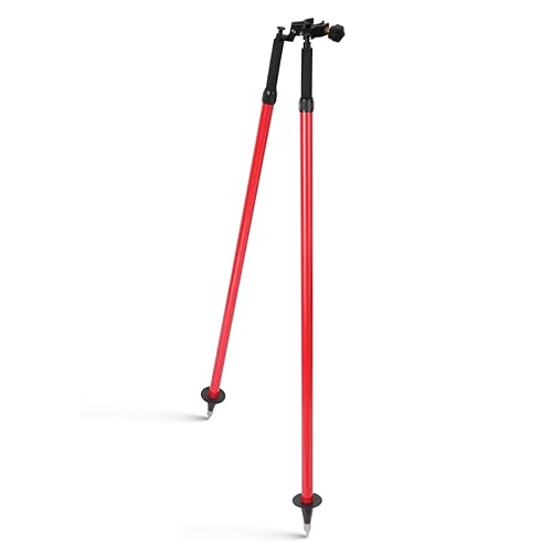 Aluminum Thumb Release Bipod with Center Entry Head Poles Saver Clamp ...