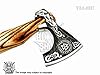 SHINY CRAFTS-Axes Handmade Viking Axe Hatchet Norse Battle Axe-Custom ...