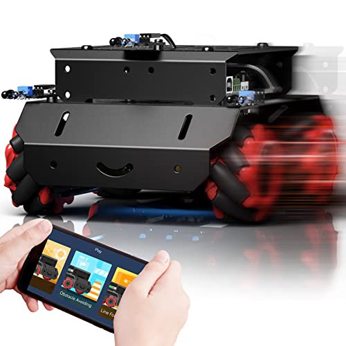 Makeblock mBot Mega Robot Car Kit with Mecanum Wheels, Programmable ...