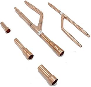 Amazon.com: Copper VRV VRF Air Conditioner Y Branch, Y Joint, Branch ...