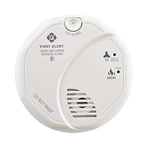 First Alert SC05CNA Battery Operated Combination Carbon Monoxide and ...
