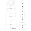 Amazon.com: Phillips Fiber Art 2TDW Two Piece Ten Degree Wedge Ruler ...