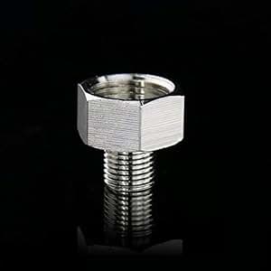 Amazon.com: Pipe 1/2" NPT Female to M16 M16X1 M16X1.0 Male Metric ...