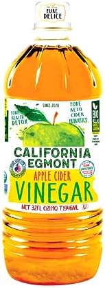 Organic Fermented Apple Cider Vinegar Raw Unfiltered Unfiltered with ...