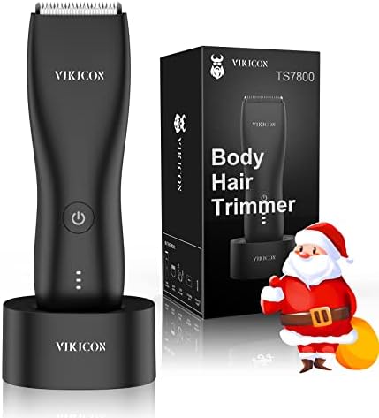 VIKICON Electric Groin Hair Trimmer: Ball Shaver & Body Groomer for Men ...