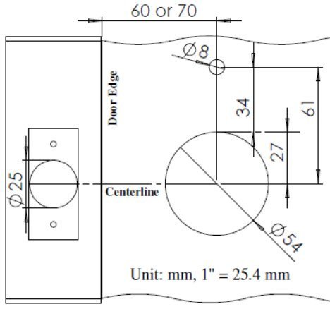 Fingerprint Door Lock, ARDWOLF A10 Keyless Entry Smart Biometric Door ...