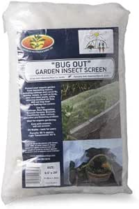 Amazon.com : Bug Out Garden Insect Screen, 6-1/2 x 20 : Garden & Outdoor