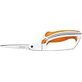 Amazon.com: Fiskars No.8 Premier Easy Action Bent Scissors