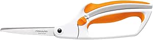 Amazon.com: Fiskars 12-99118697WJ Easy Action 8 Inch Fabric Scissors, White