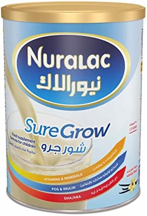 Nuralac Plus Vanilla Sure Grow Baby Milk 900 g price in Saudi Arabia ...