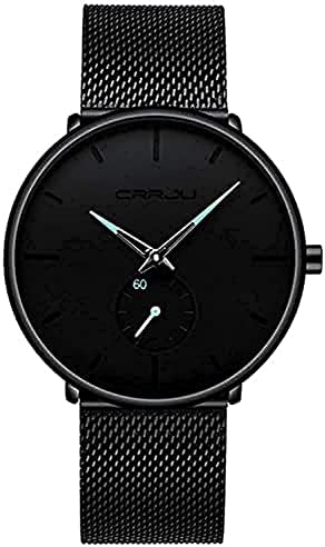 DMG-Men's Watch, Fashion Waterproof Men's Watch, Quartz Watch Stainless ...