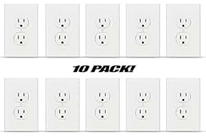 Amazon.com: Vinyl Decal Fake Outlets for Pranks - 10 Pack: Toys & Games