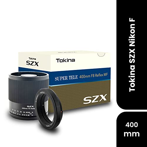 Tokina 634707 Telephoto Lens, Mirror Lens, SZX Super Tele, 15.7 inches (400 mm), F8 Reflex MF ...