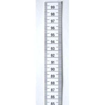 Ruler - Adhesive Backed - 1/2 Inch Wide X 1 Meter Long - Vertical Up ...