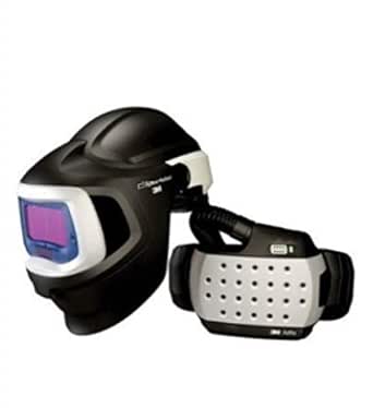 3M Adflo Powered Air Purifying Respirator High Efficiency System with Speedglas Welding Helmet ...