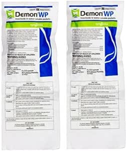Amazon.com: Demon WP Insecticide 2 Envelopes Containing 4 Water-Soluble ...