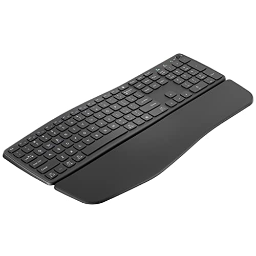 Mua Nulea Ergonomic Wireless Keyboard, Curved Keyboard with Detachable ...