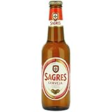Sagres - Premium Portuguese Lager Beer - 24 x 330 ml - 5.1% ABV: Amazon ...