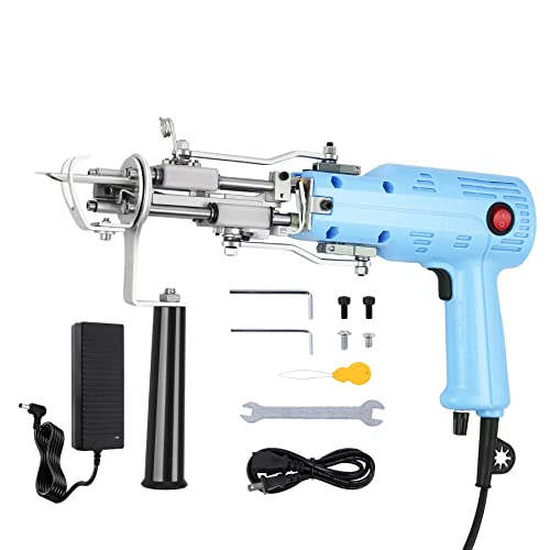 Tufting Gun 2 in 1, Loop Pile Cut Pile Rug Gun Machine Starter Kit, New ...