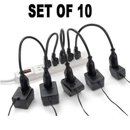 Amazon.com: Power Strip Adapters (Set of 10): Home Audio & Theater