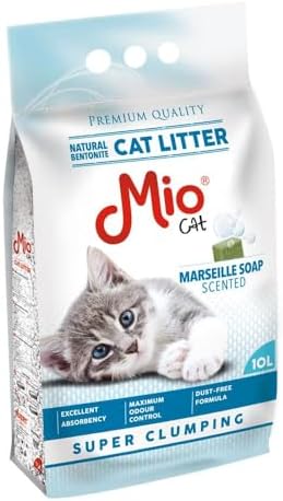 Mio Cat Litter Marseille Soap Scented Super Clumping 10L price in Egypt ...