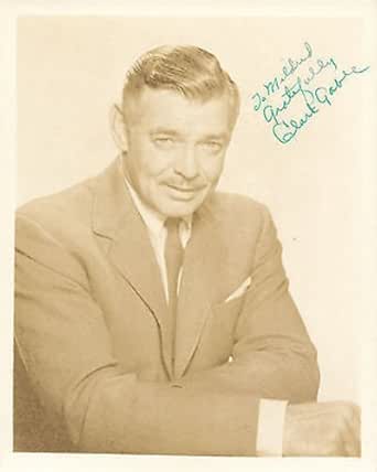 Clark Gable-Autographed-Signed-Signature-Original 8x10 Photo at Amazon ...