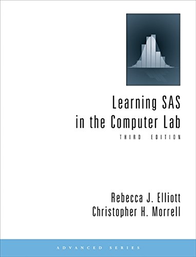 Amazon.com: Learning SAS in the Computer Lab (Advanced (Cengage ...