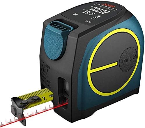 DTAPE Laser Tape Measure 2-in-1,Laser Measurement 131Ft Silent Laser ...