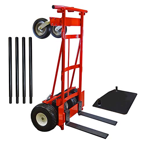 2000 lb Extreme-Duty 6 Wheel 3-in-1 E-Track Hand Truck CART in Oman ...