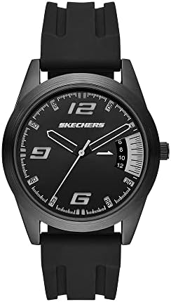 Skechers Reseda SR5199 Men's Watch, Three-Hand Date Movement, 43 mm ...