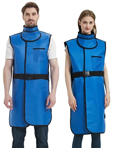 SHINRAY 0.5mmpb Xray Lead Apron for Xray with Thyroid Shield Collar ...