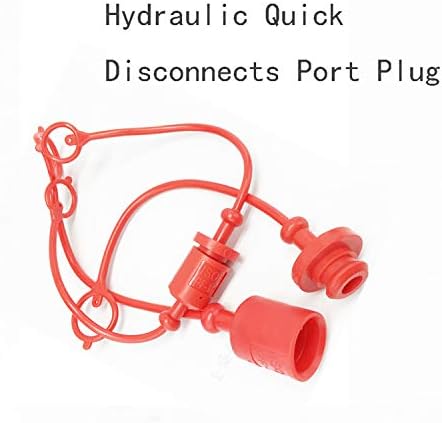 KingBra 2pcs 1/2″ Female Plug Cover, Plastic Hydraulic Quick ...