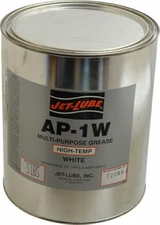 Jet-Lube Ap-1W 5Lb Can Hi-Temp Grease White Multi (399-31606) Category ...