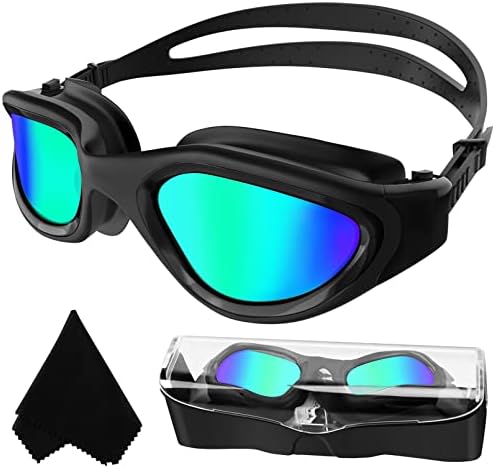Adult Swimming Goggles,Polarized Open Water Goggles Swimming Anti Fog ...