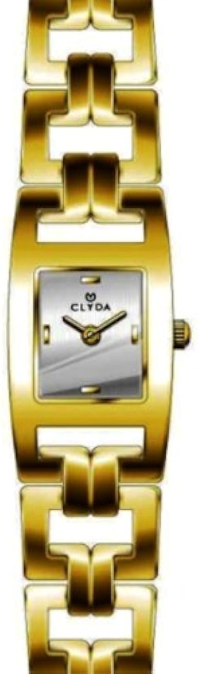 Clyda - CLD0284PBIX - Ladies Watch - Analogue Quartz - Steel and Black ...