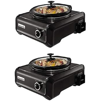 Amazon.com: Crock-Pot Hook Up 2-Quart Connectable Entertaining Slow ...