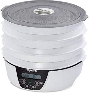 Amazon.com: Presto Dehydro Electric Food Dehydrator, 6 trays, white and ...