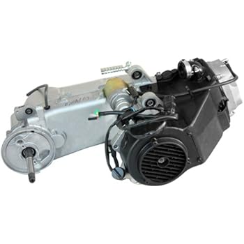 Amazon.com: X-PRO 110cc ATV Engine Motor Semi Auto w/Reverse Electric ...