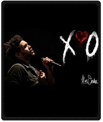 The Weeknd XO Blanket Throw 50" x 60" (Medium): Amazon.co.uk: Kitchen ...