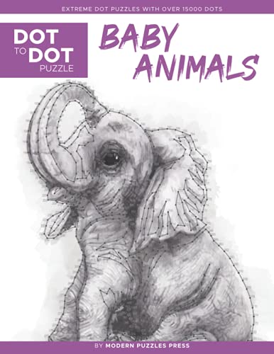 Buy Baby Animals Dot To Dot Puzzle Extreme Dot Puzzles With Over buy-baby-animals-dot-to-dot-puzzle-extreme-dot-puzzles-with-over