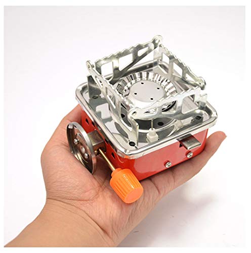 Camping Stove Burner, Portable Propane/Butane Single Burner, Windproof ...