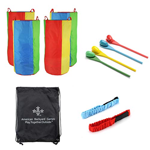 Backyard Games - 3 Fun Outdoor Relay Race Games for Kids and Adults ...