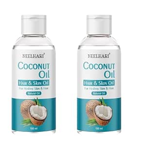 Buy NEELHARI Pure Coconut Oil For All Hair & Skin Types Skin Healthy ...