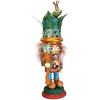 Amazon.com: Kurt Adler 15" Hollywood Frog Prince Nutcracker: Home & Kitchen