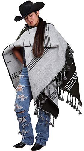 El Paso Designs Clint Eastwood Spaghetti Western Poncho Sweater- 38"x38", Handwoven | Pricepulse