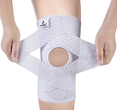 NEENCA Professional Knee Brace with Side Stabilizers, Compression Knee ...