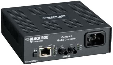 Amazon.com: Black Box Network Services Compact Media Converter 10 ...